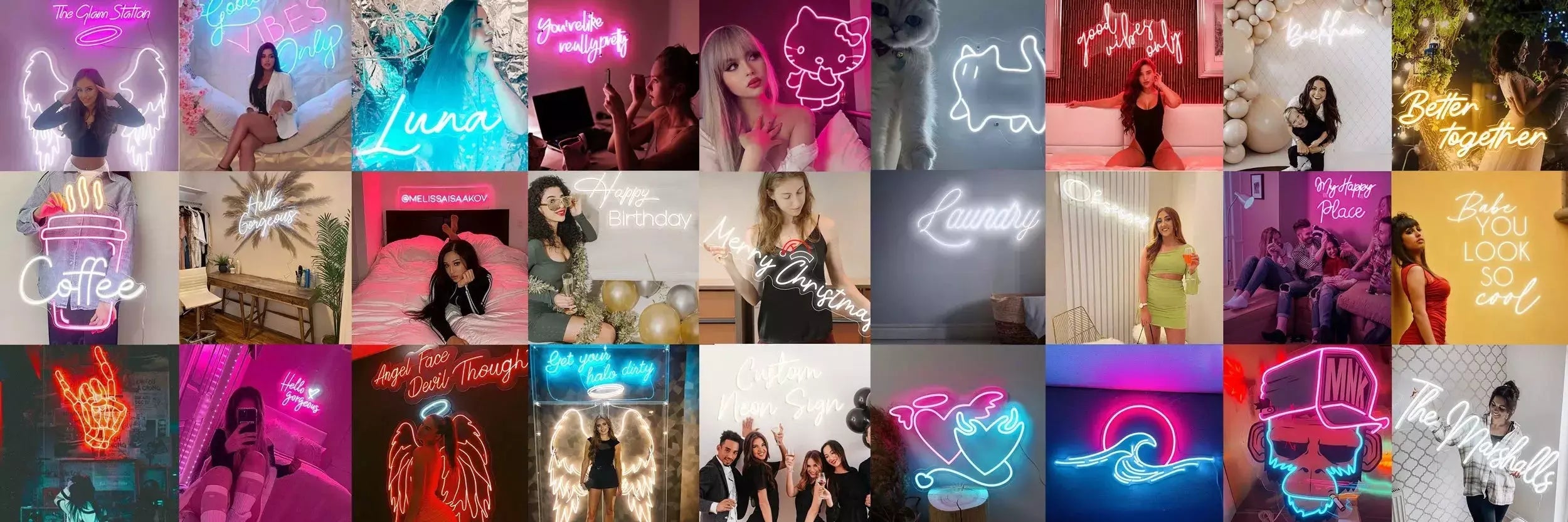 Aha Neon | Custom Made Neon Signs & LED Lights