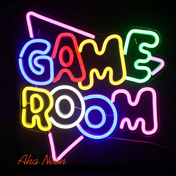 Game Room Neon Light | Personalized LED Sign | Aha Neon – Aha Neon®