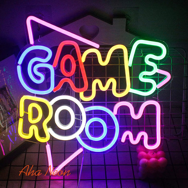 Game Room Neon Light | Personalized LED Sign | Aha Neon – Aha Neon®