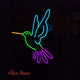 Hummingbird LED Light Sign | Aha Neon
