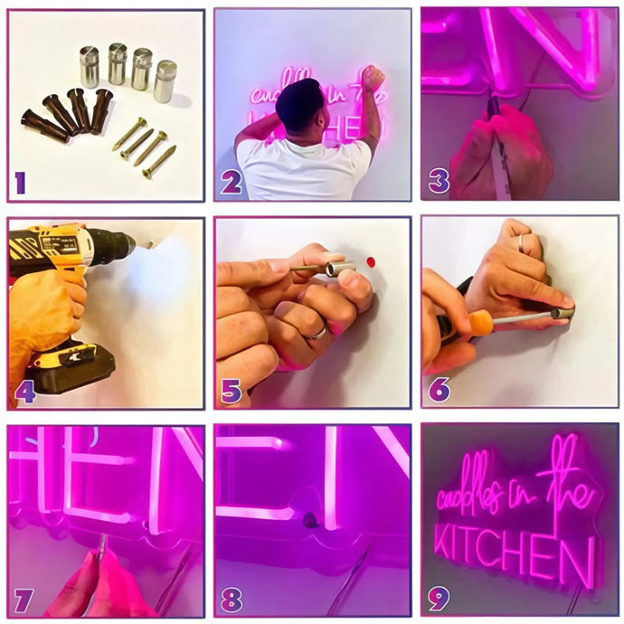 Aha Neon® 21 Baby Neon Birthday Sign