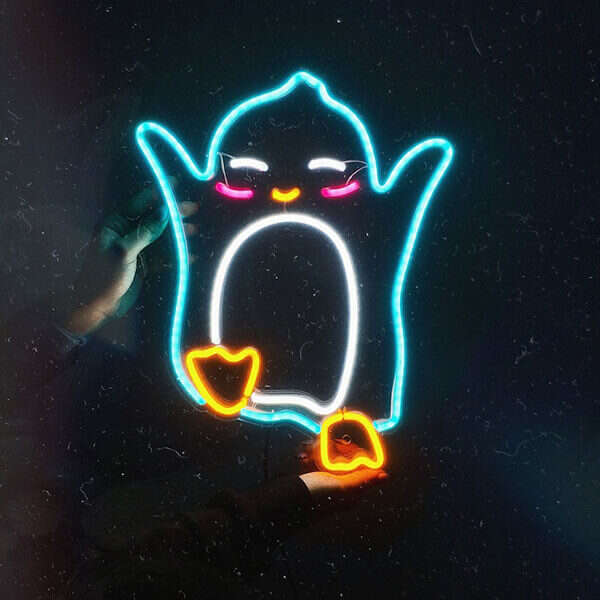 Penguin Neon Sign – Aha Neon®