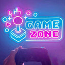 Game Zone LED Light | Personalized Neon Sign