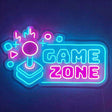 Game Zone LED Light | Personalized Neon Sign