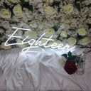 Eighteen Birthday Sign - Aha Neon