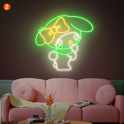 Kawaii LED Light Sign - Aha Neon
